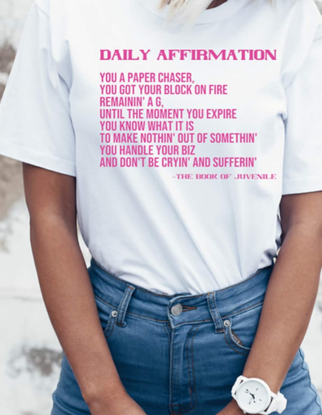 Daily Affirmation Juvenile T-shirt - Etsy