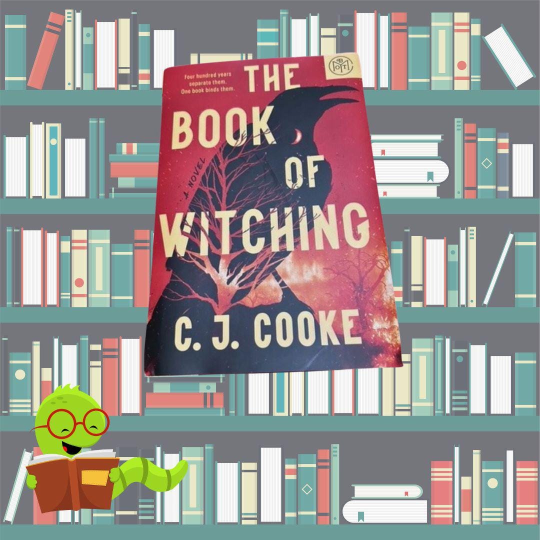 The Book of Witching by CJ Cooke, Hardcover Book of the Month, Personal ...