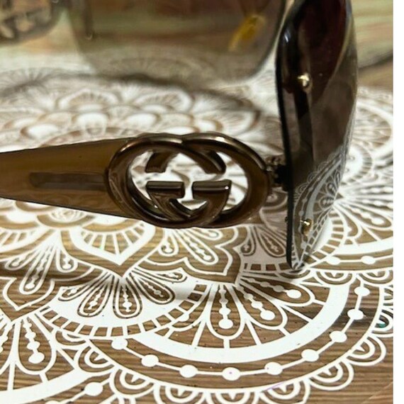 Vintage Gucci Wrap Around Sunglasses Designer Sunnie Gem