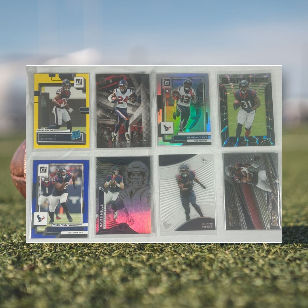 Houston Texans Collectible Cards, Featuring Holo Prizm Colored SP ...