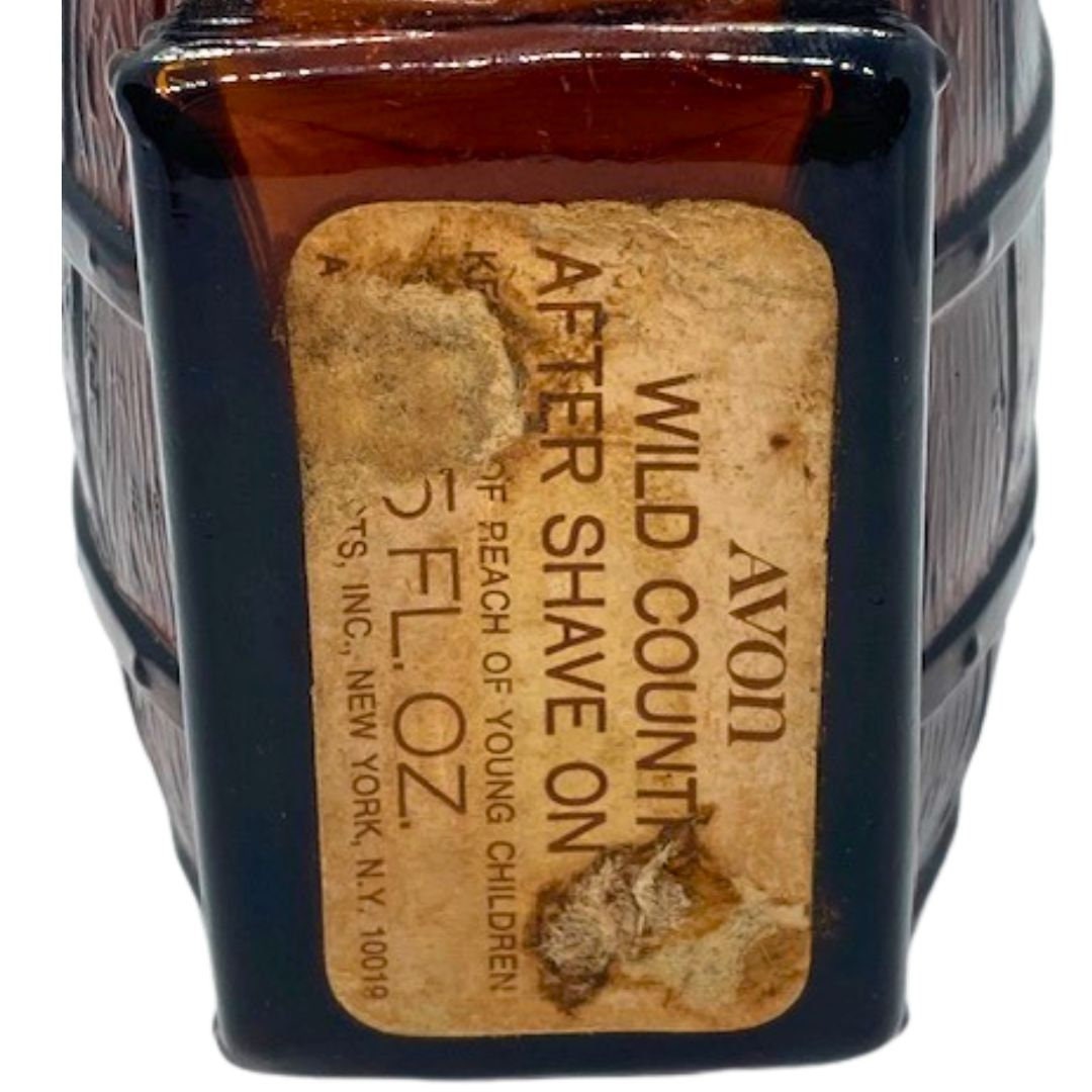 Avon 1970's Wild Country Cologne Bottle, Avon Men's After Shave on Tap ...