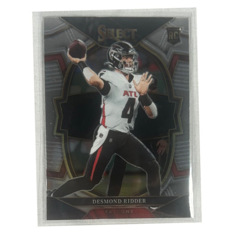 Atlanta Falcons Team Collectible Cards, Desmond Ridder, Jeff George ...