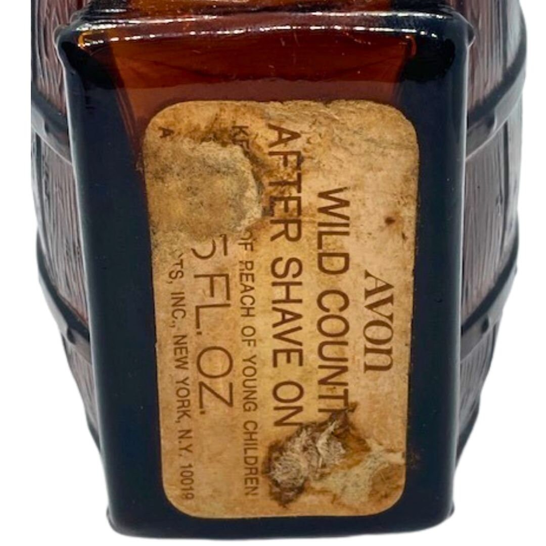 Avon 1970's Wild Country Cologne Bottle, Avon Men's After Shave on Tap ...