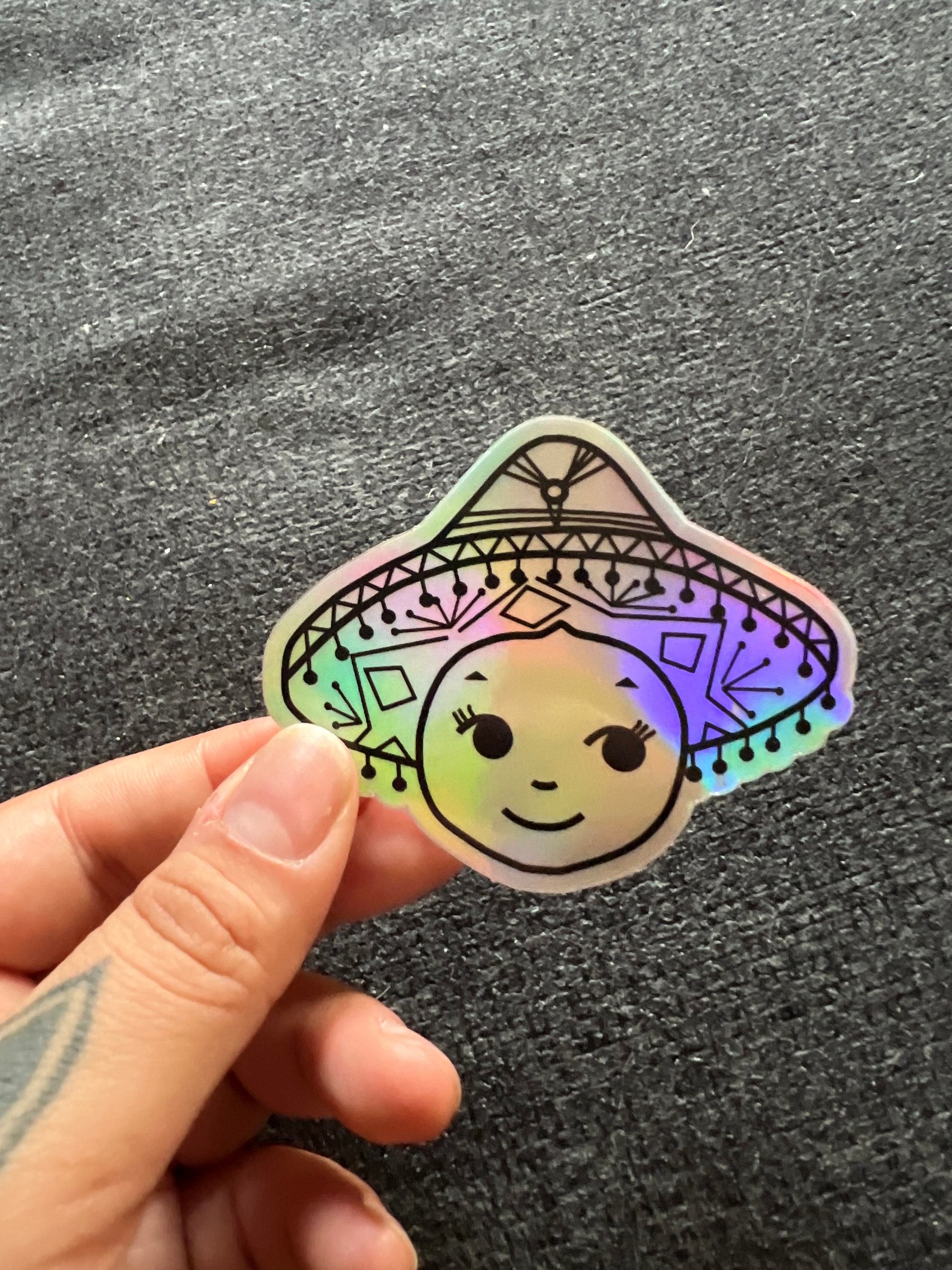 Sonny Angel Señor Angelito Holographic Vinyl Sticker - Etsy