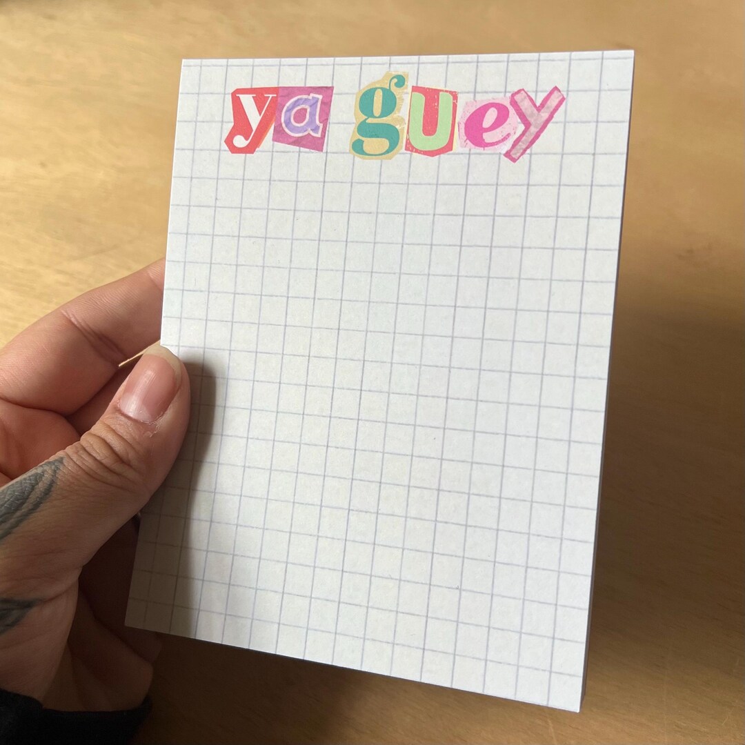 Ya Guey Note Pad - Etsy