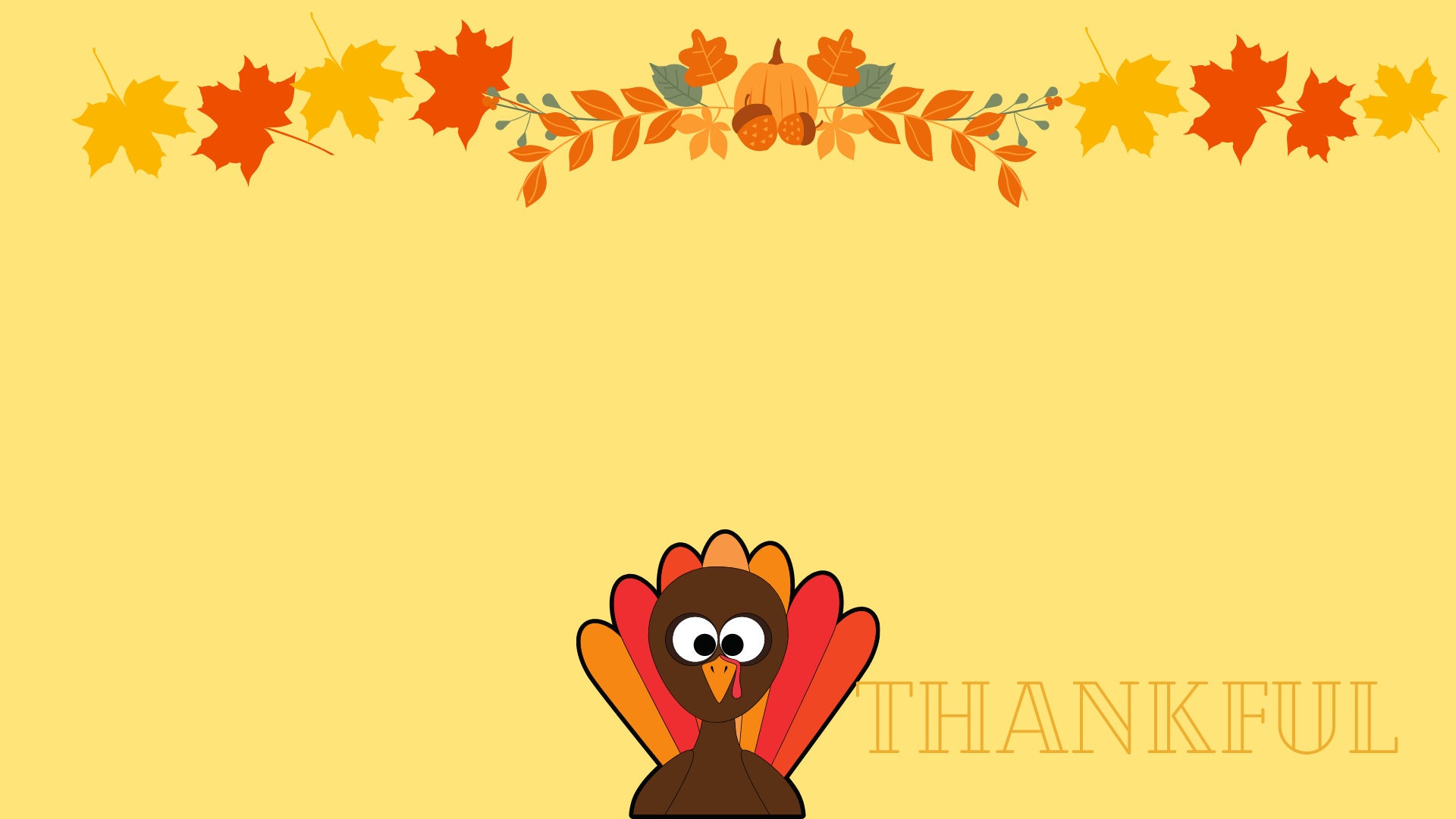 Thanksgiving Whiteboard Powerpoint Presentation Slides - Etsy