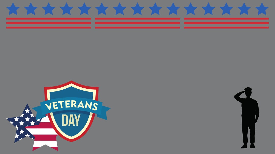 Veteran's Day Whiteboard Powerpoint Slides - Etsy