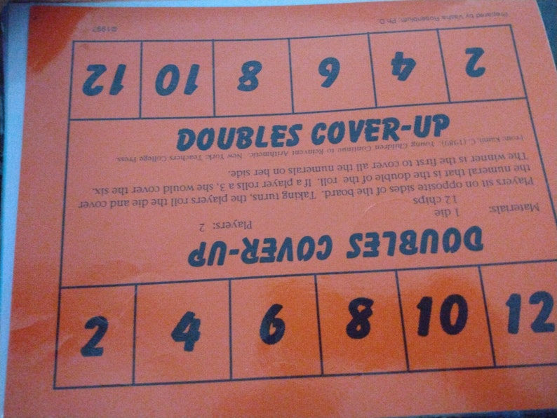 Doubles Math Games - Etsy