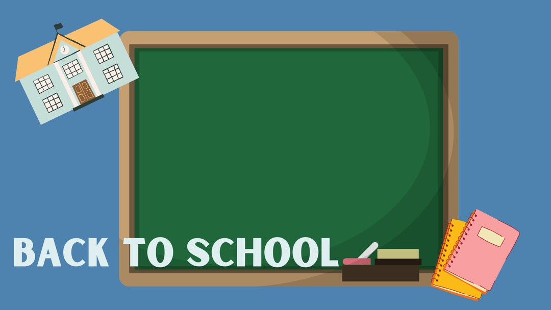 Back to School Whiteboard Powerpoint Presentation Slide - Etsy