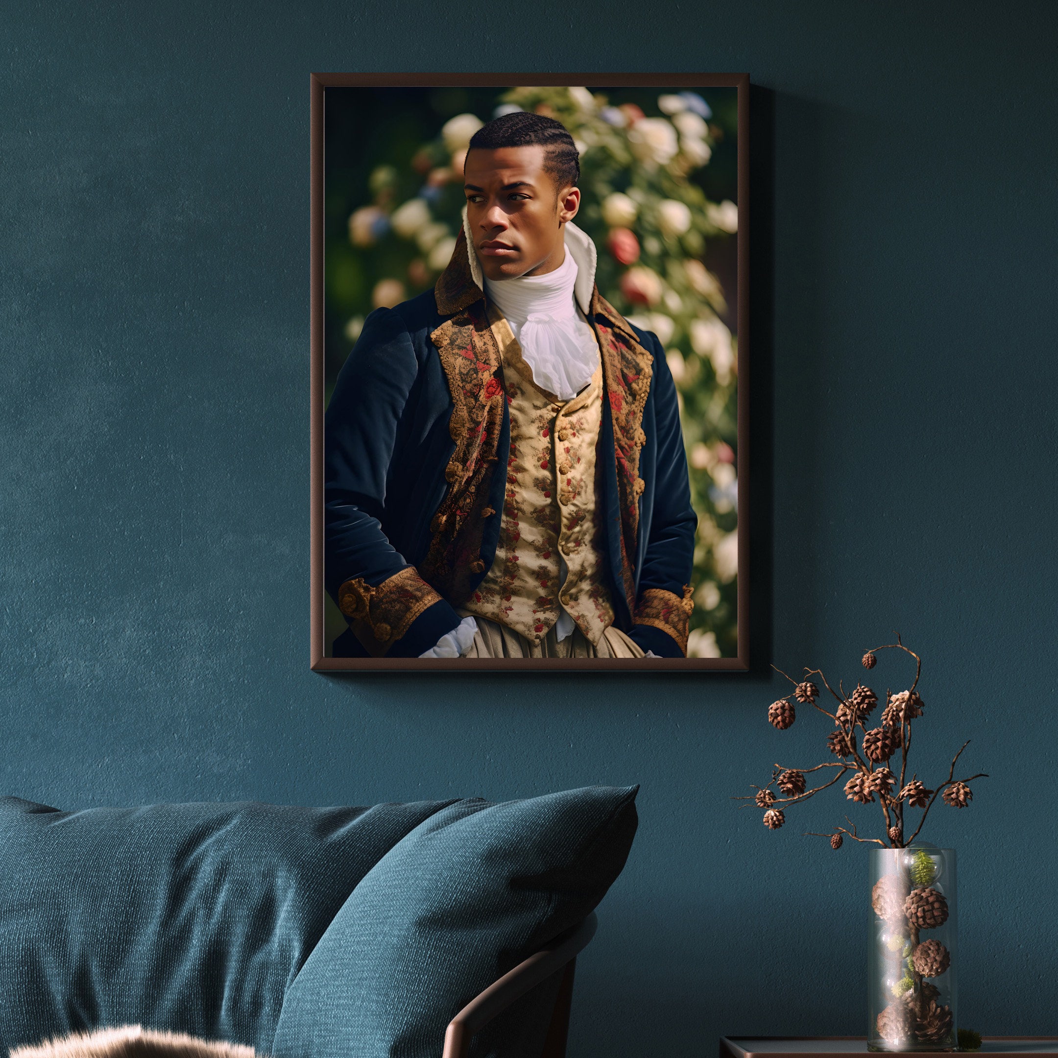 Bridgerton Poster, Wall Art, Prince Regé Jean Page, Printable ...