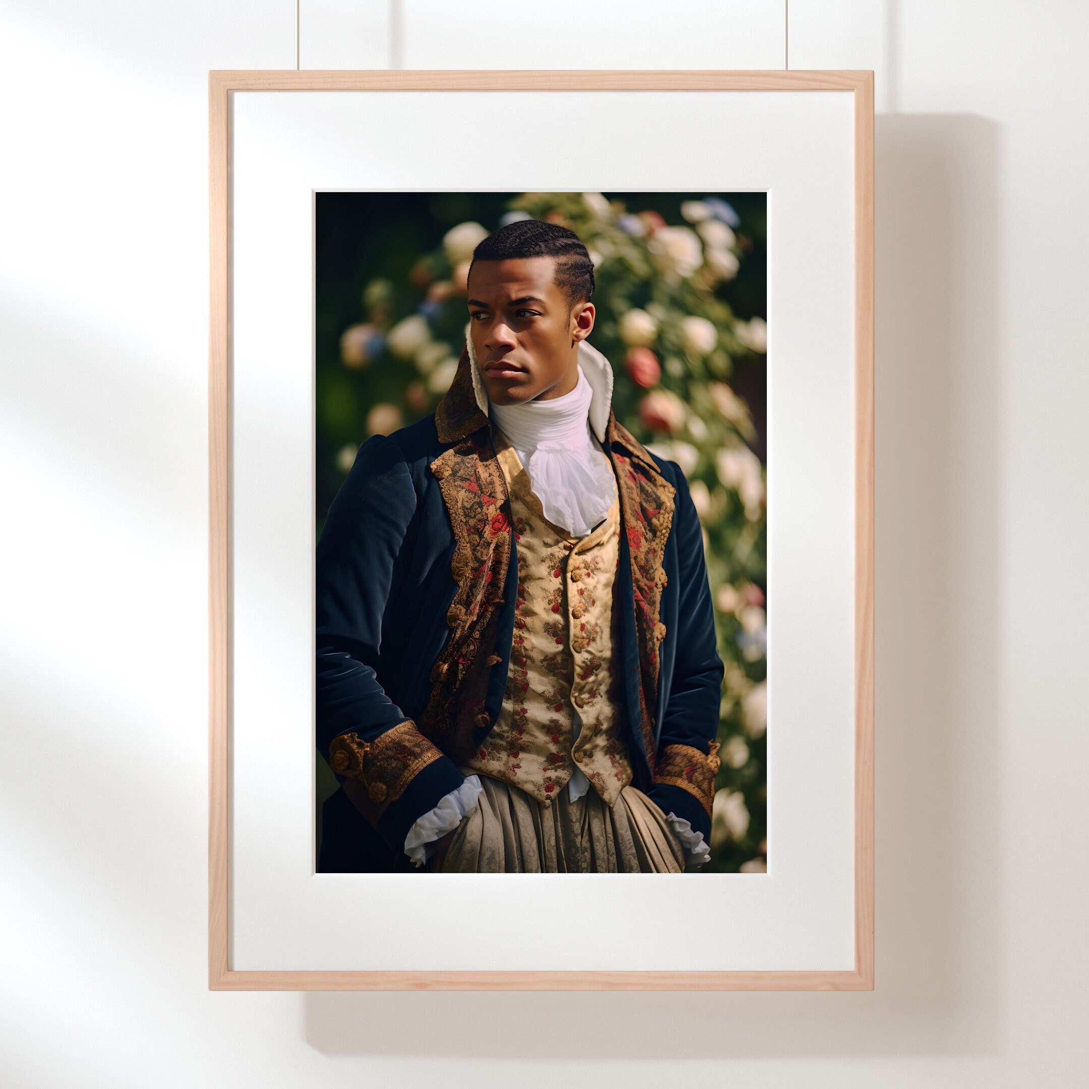 Bridgerton Poster, Wall Art, Prince Regé Jean Page, Printable ...