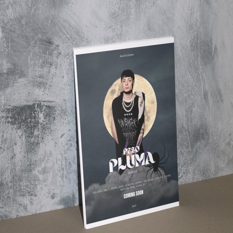 Peso Pluma Album Cover Poster - Etsy
