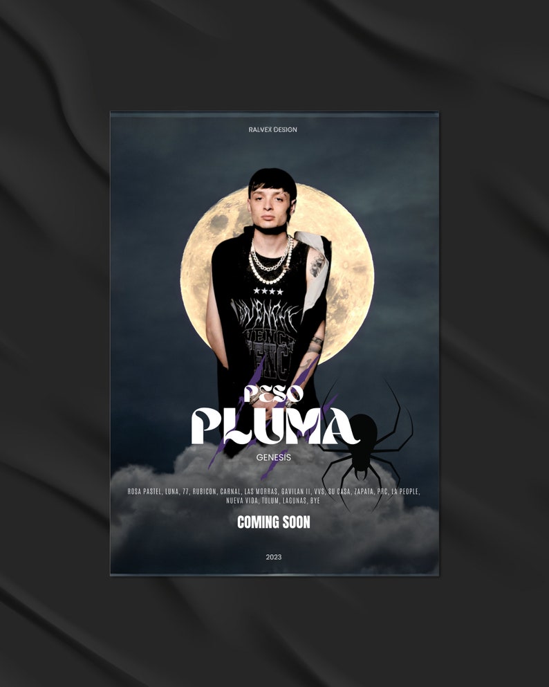 Peso Pluma Album Cover Poster - Etsy Australia