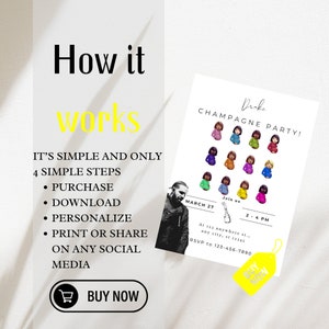 Digital Drake Invitation, Instant Download! - Etsy