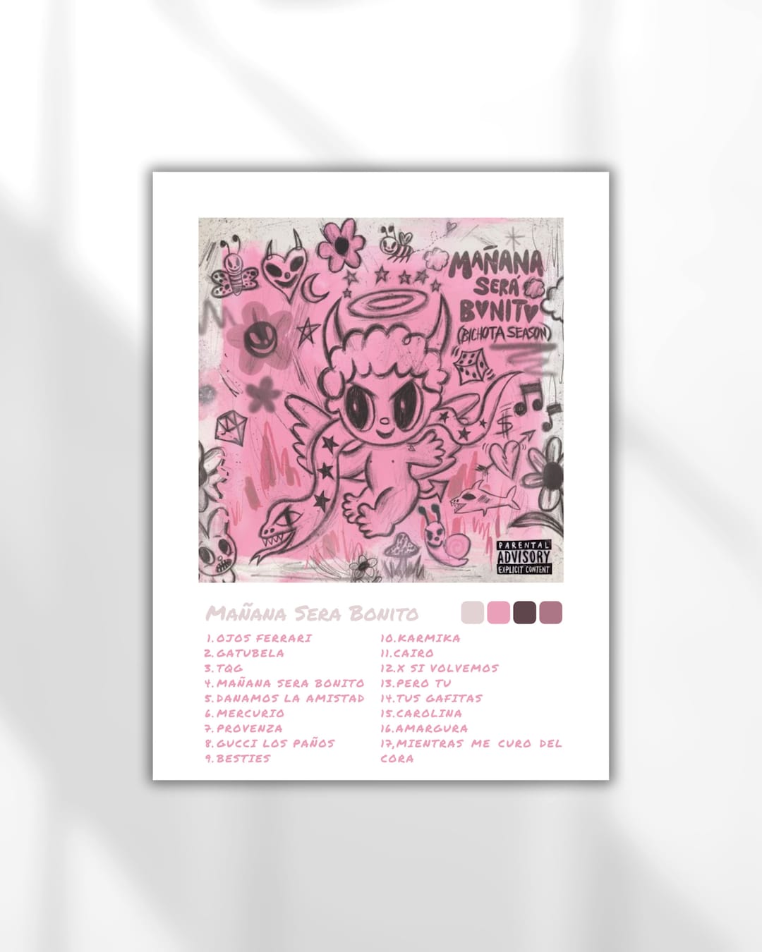 Karol G Mañana Sera Bonito Album Cover - Etsy