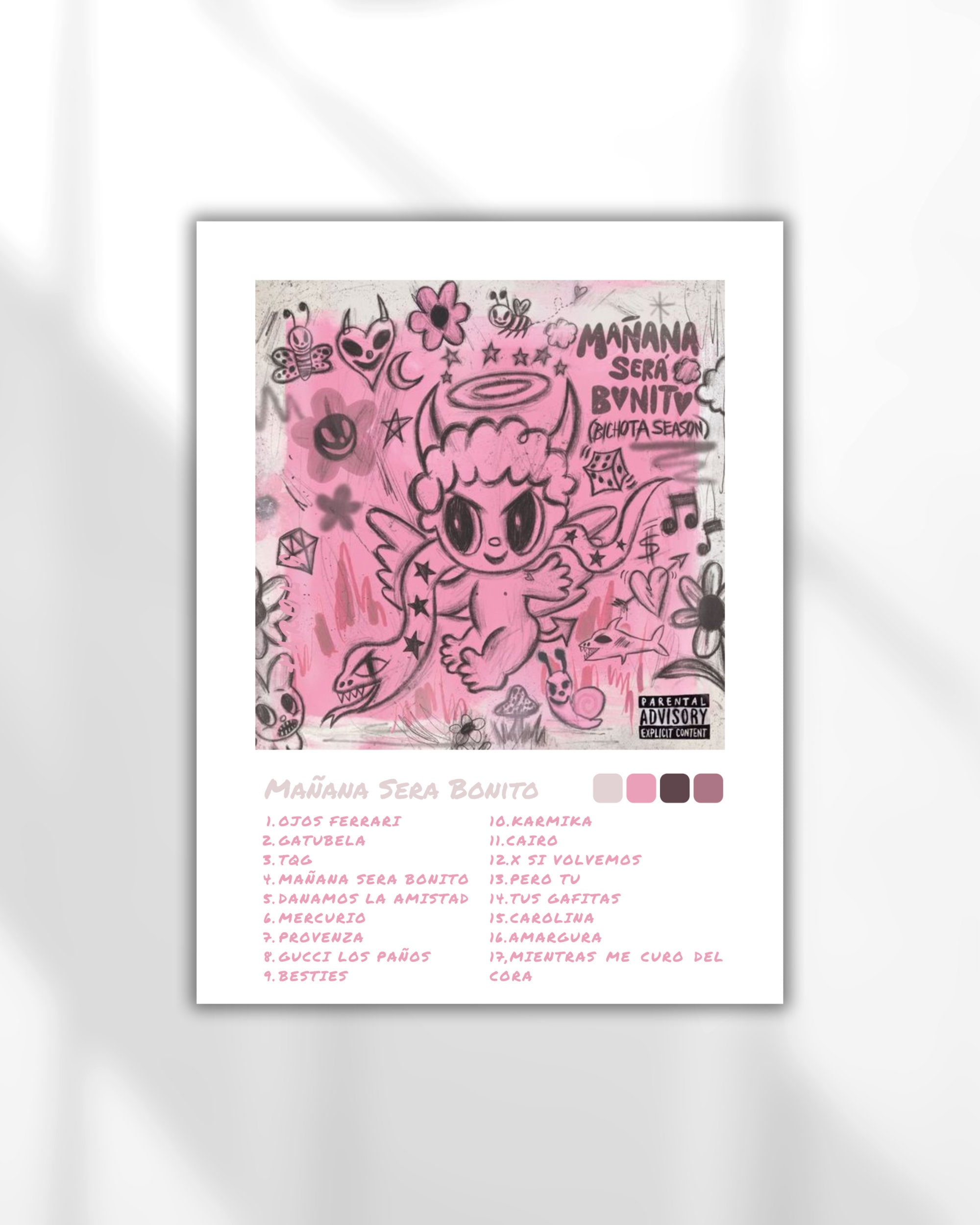 Karol G Mañana Sera Bonito Album Cover - Etsy