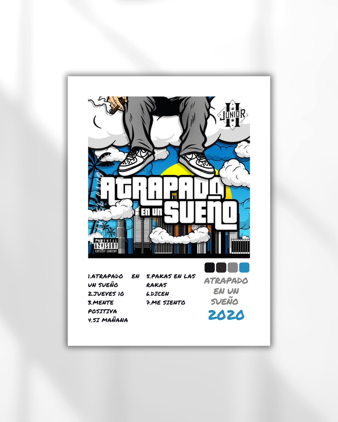 Junior H Album Cover - Etsy