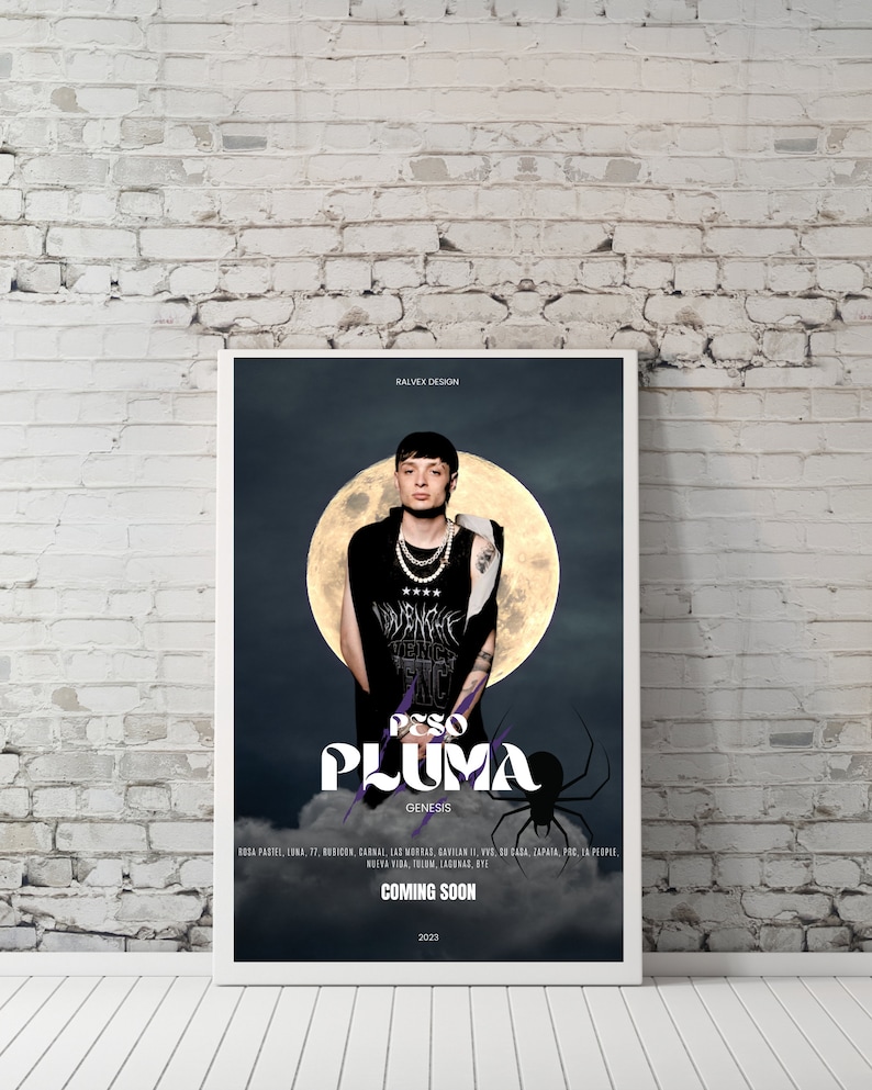 Peso Pluma Album Cover Poster - Etsy Australia