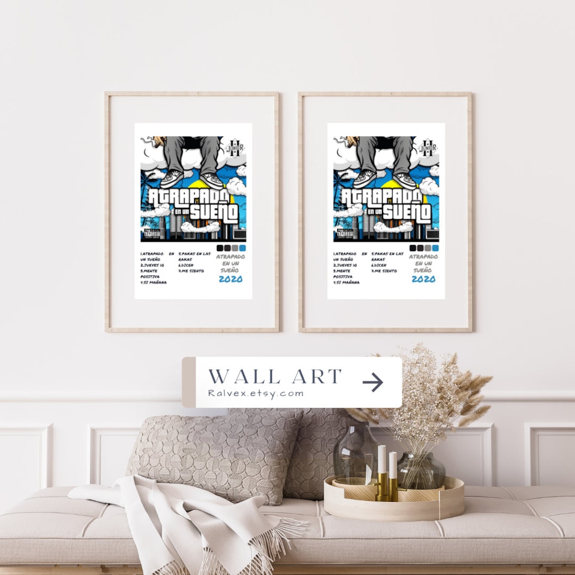 Junior H Album Cover - Etsy