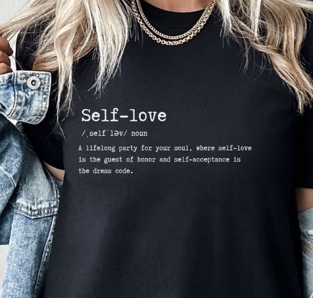 Boudoir Photographer T-shirt, Self-love Definition, Gift for ...