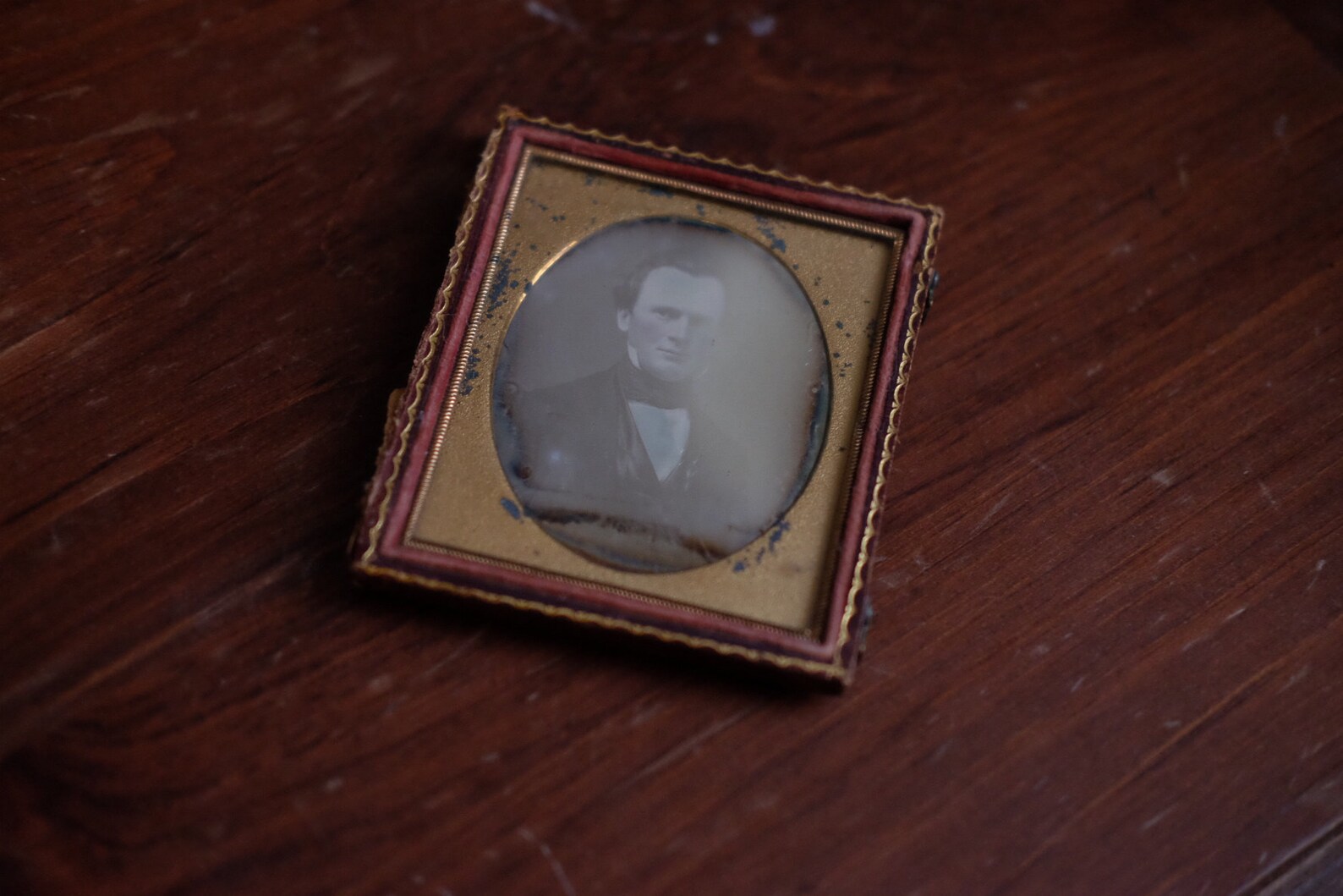 RARE 1840s - 1850s Framed Daguerreotype Photograph | Portrait of a ...