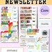 Modern- Editable Canva Template-newsletter Template, Editable ...
