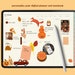 Warm and Cozy Digital Stickers/ Cozy Autumn Digital Stickers / Digital ...
