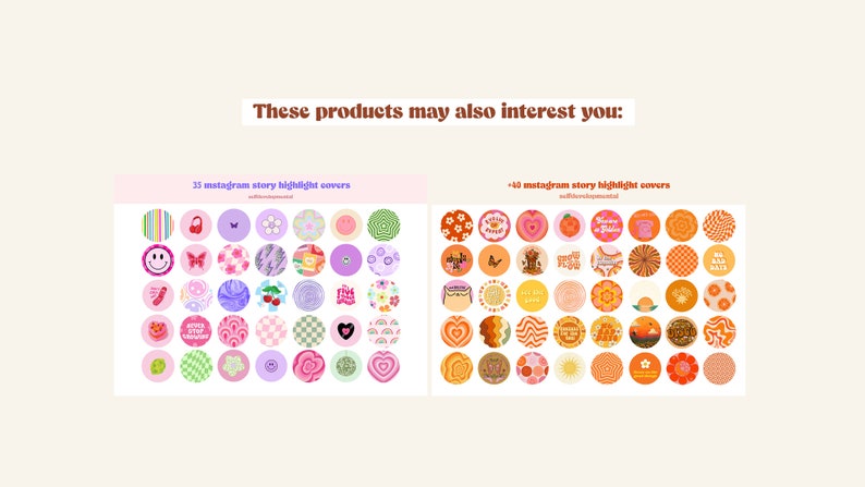 80 Boho Instagram Highlight Covers: Brown Beige Icons (digital Download ...