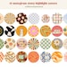 40 Retro Instagram Highlight Cover Icons, Groovy Highlight Covers ...
