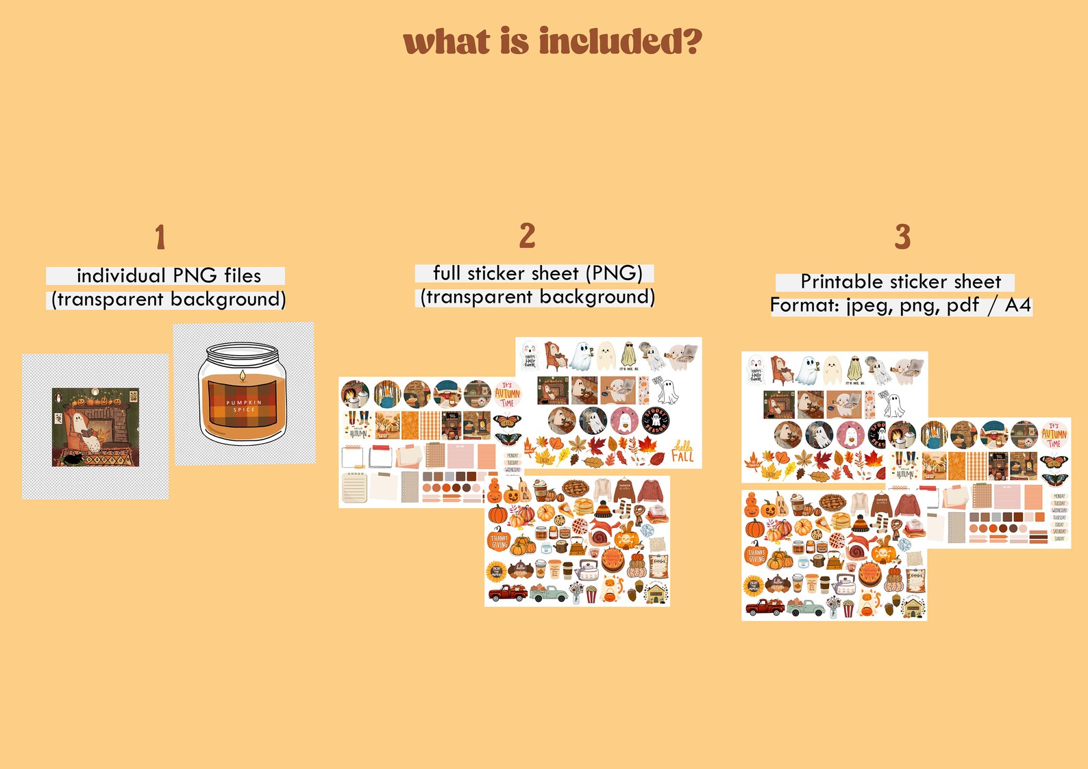 Warm and Cozy Digital Stickers/ Cozy Autumn Digital Stickers / Digital ...