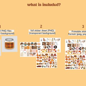 Warm and Cozy Digital Stickers/ Cozy Autumn Digital Stickers / Digital ...