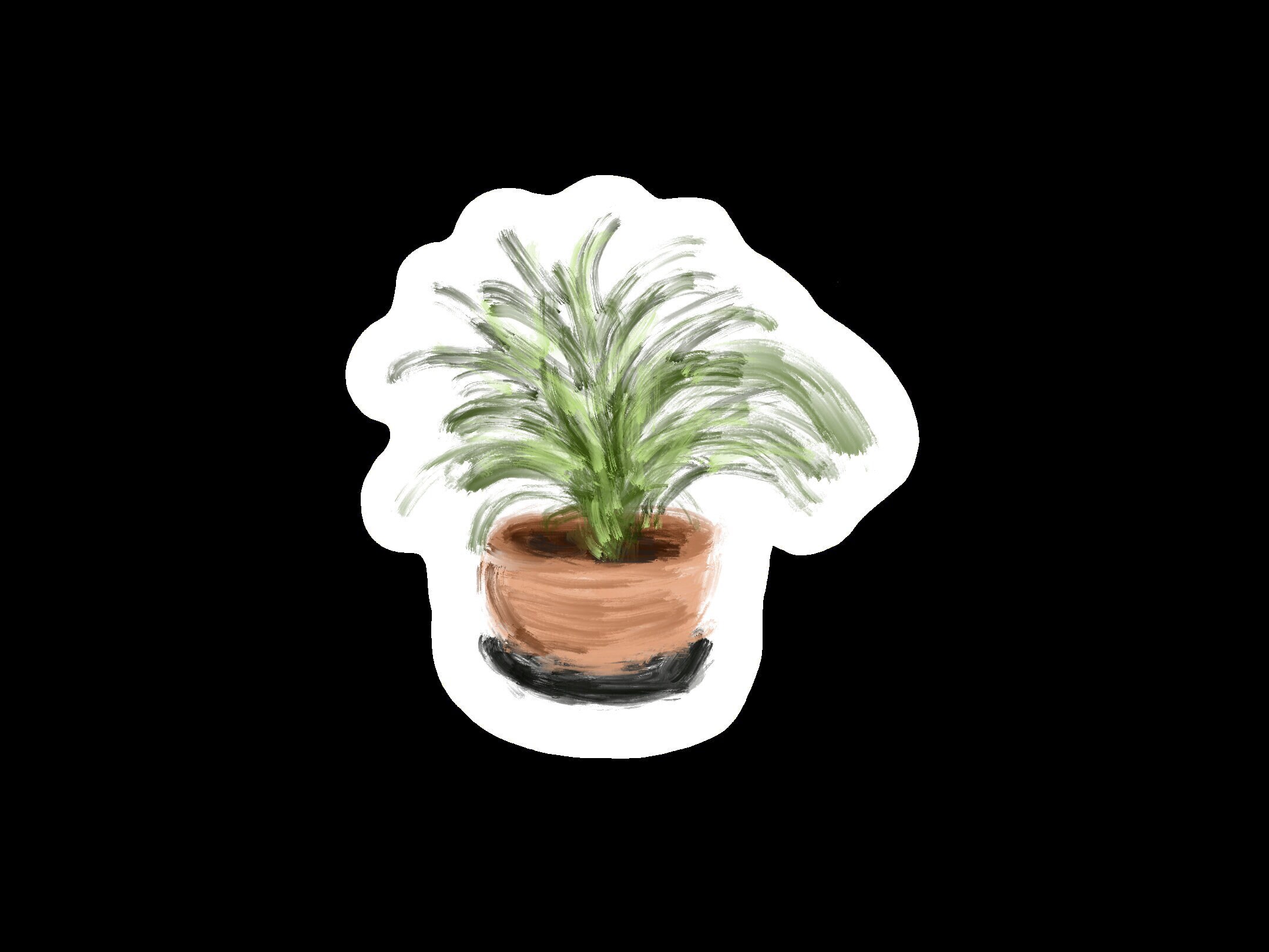 Plant Sticker PNG - Etsy