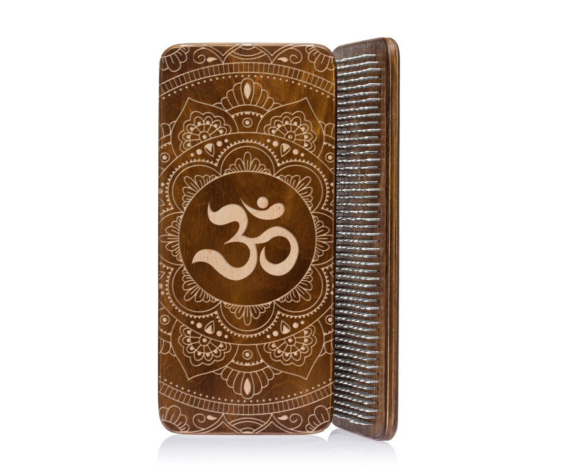 Engraving Om Symbol, Wooden Sadhu Brett for Foot, Sadhu Nails Boards ...