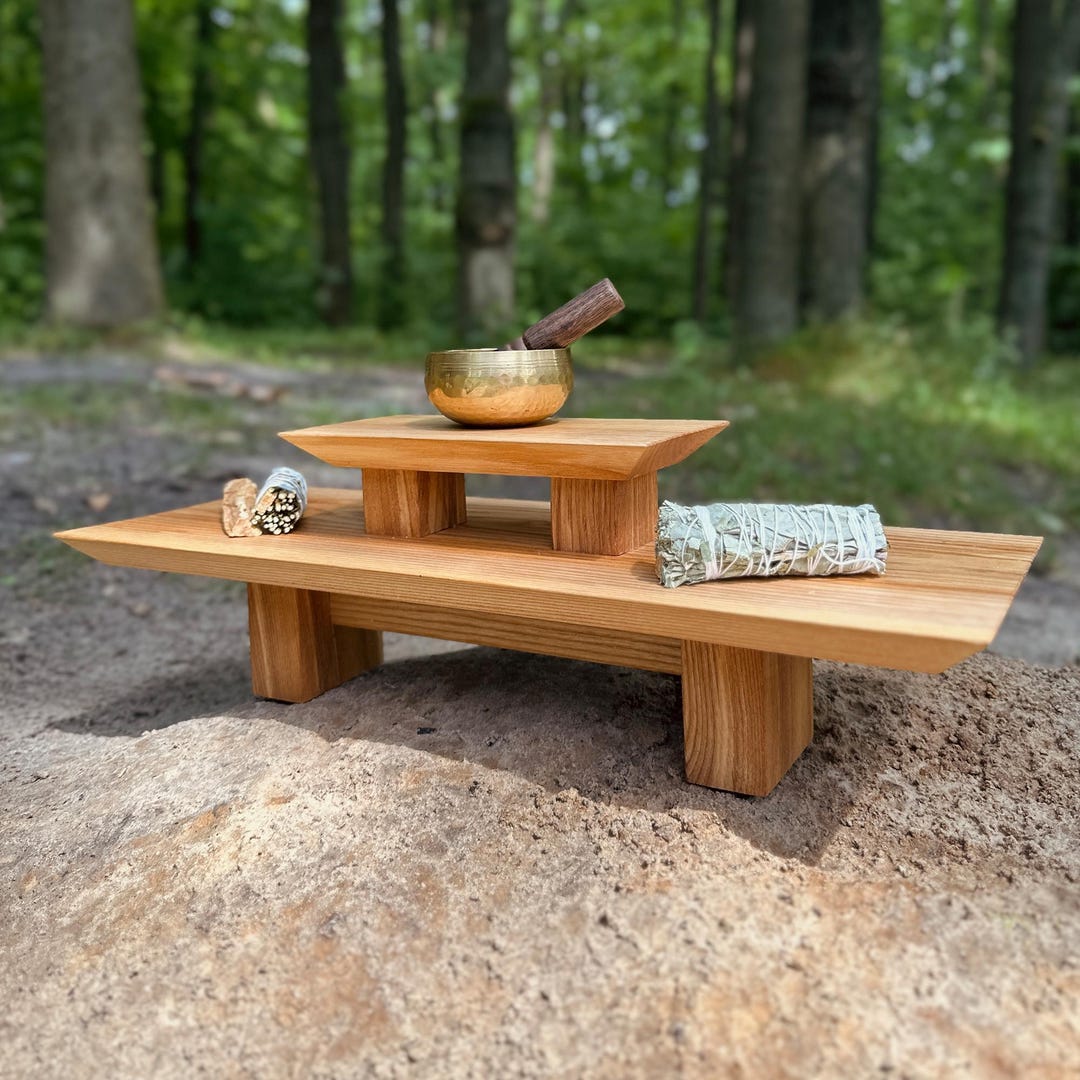 Tea Table Buddhist Altar, Japanese Table, Zen Altar, Altars Shrines ...