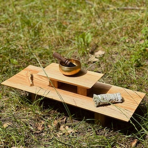 Tea Table Buddhist Altar, Japanese Table, Zen Altar, Altars Shrines ...