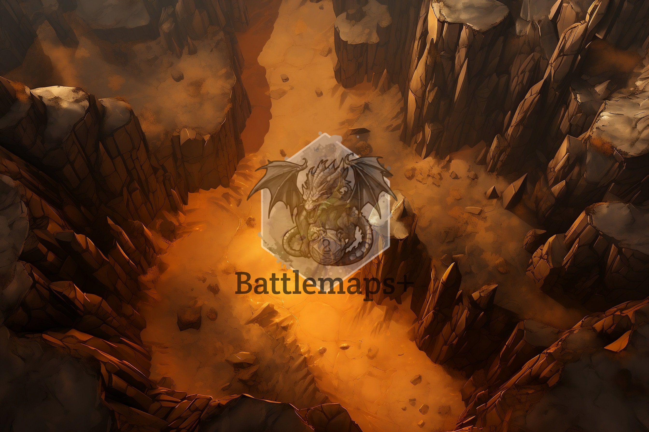 Desert Caves: X25 Digital Battlemaps Dnd Battle Map Dnd - Etsy