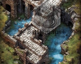 Quarry: X1 Digital Battlemap Dnd Battle Map D&D Dungeons - Etsy