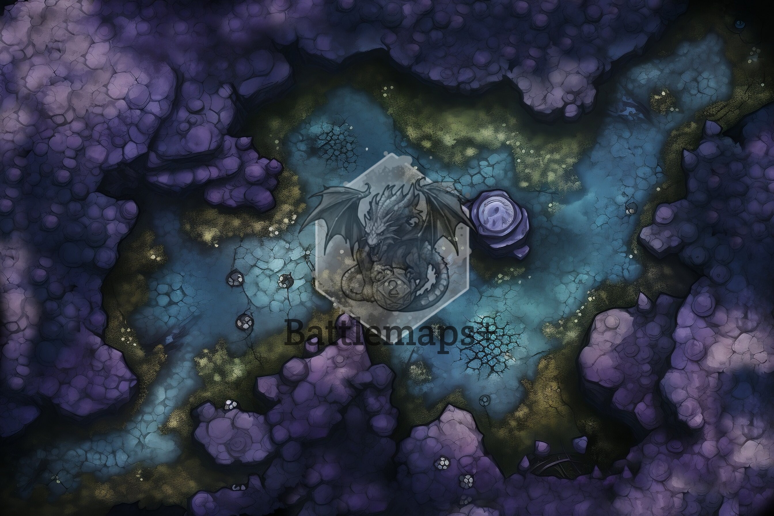 Underdark Expanses: X32 Digital Battlemaps, Dnd Battle Map, Dnd ...