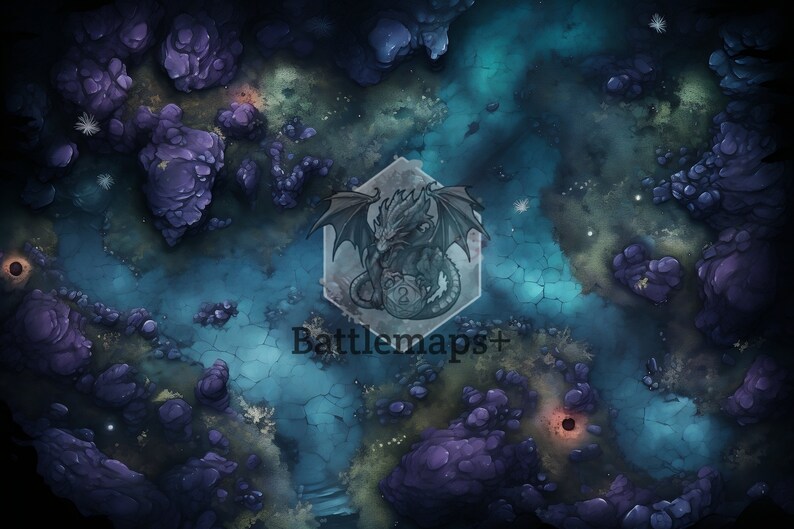 Underdark Expanses: X32 Digital Battlemaps, Dnd Battle Map, Dnd ...