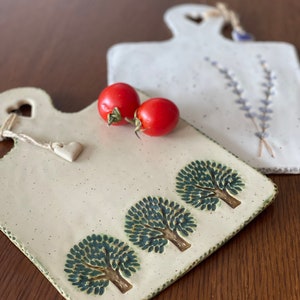 Cheese Board Ceramic, Cheese Platter, Cutting Board Ceramic, Ceramic ...