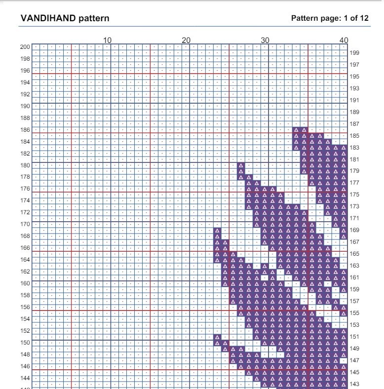 Owl 19 Crochet Afghan Pattern Graph - Etsy