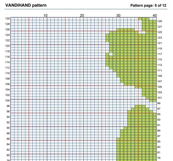 Graphe 3 Crochet Afghan Pattern Graph - Etsy