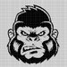Monkey Head 6 Crochet Afghan Pattern Graph - Etsy