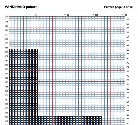 Faith 3 Crochet Afghan Pattern Graph - Etsy