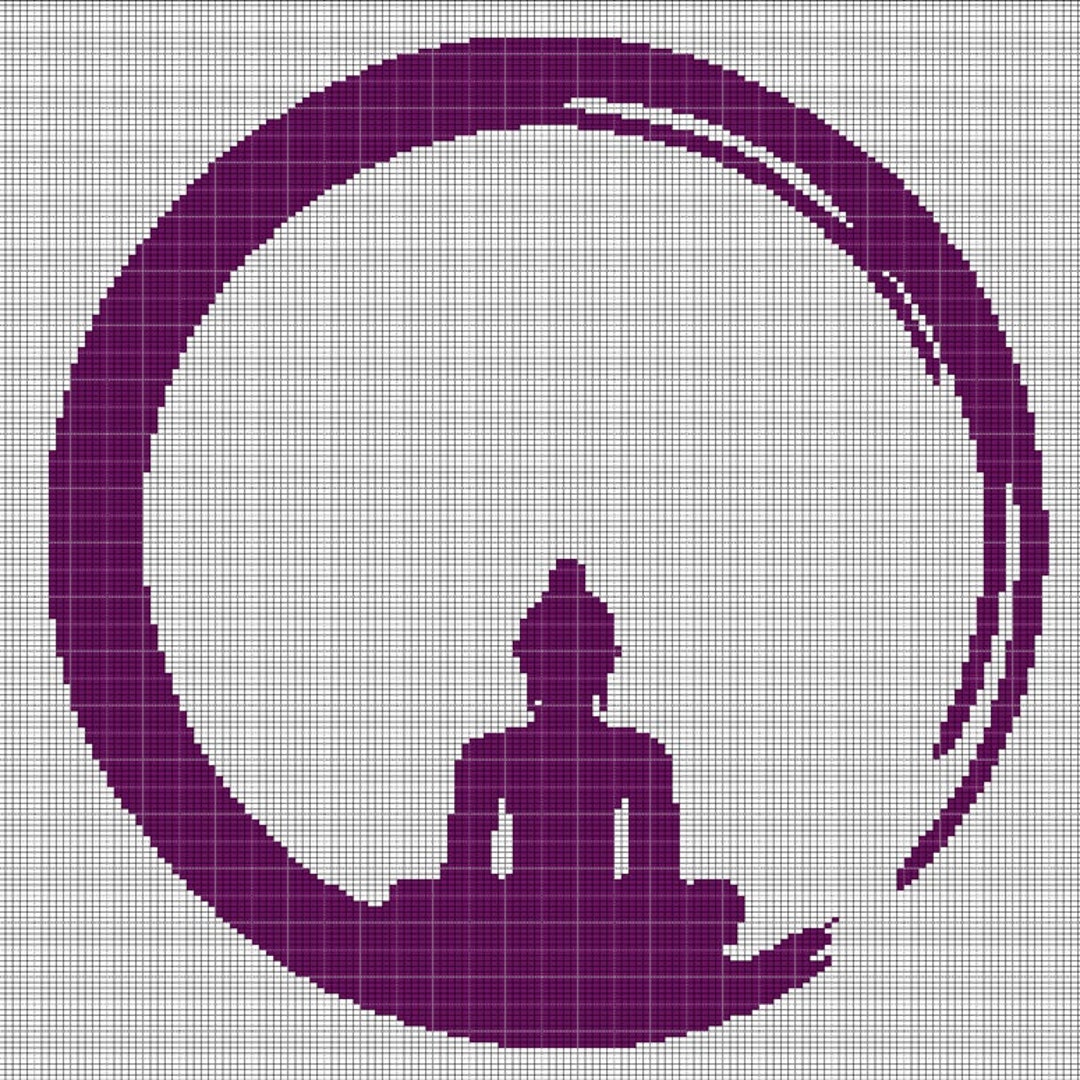 Buddha 3 Crochet Afghan Pattern Graph - Etsy