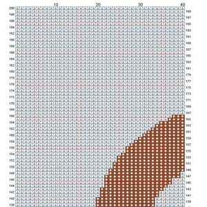 Love Dog Crochet Afghan Pattern Graph - Etsy