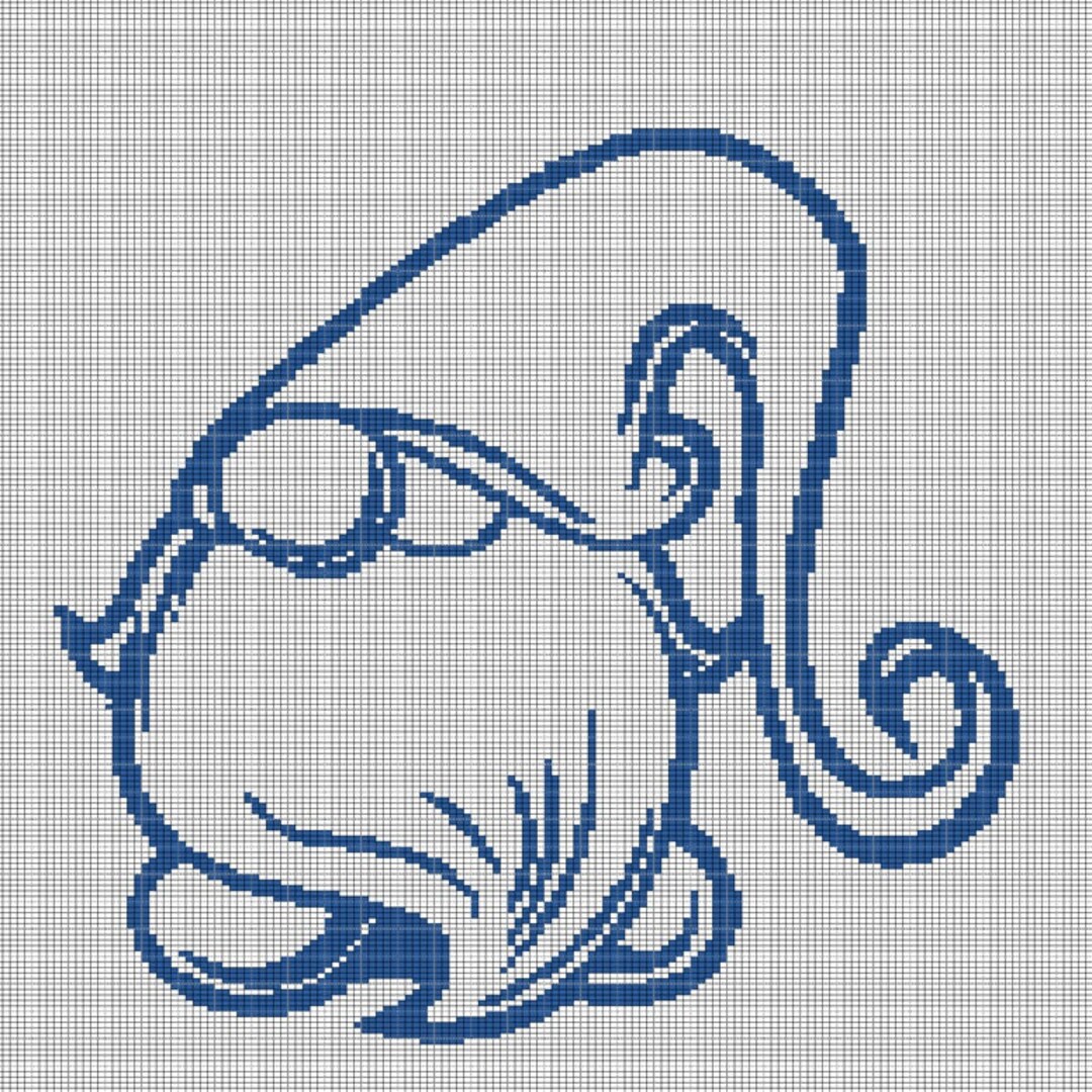 Dream Gnome Crochet Afghan Pattern Graph - Etsy