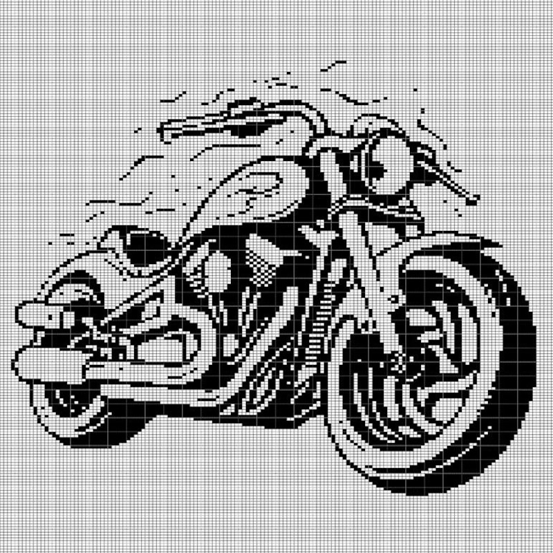 Crochet Motorcycle - Etsy