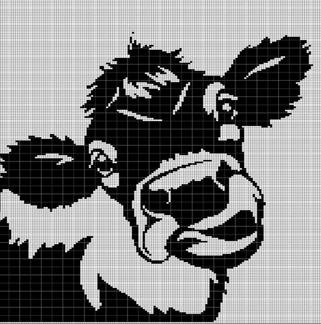 Cow Head 7 Crochet Afghan Pattern Graph - Etsy