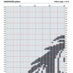 Dachshund 5 Crochet Afghan Pattern Graph - Etsy